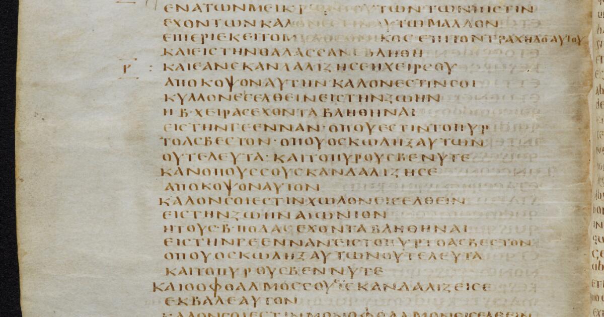 Western Medieval Manuscripts : Codex Bezae