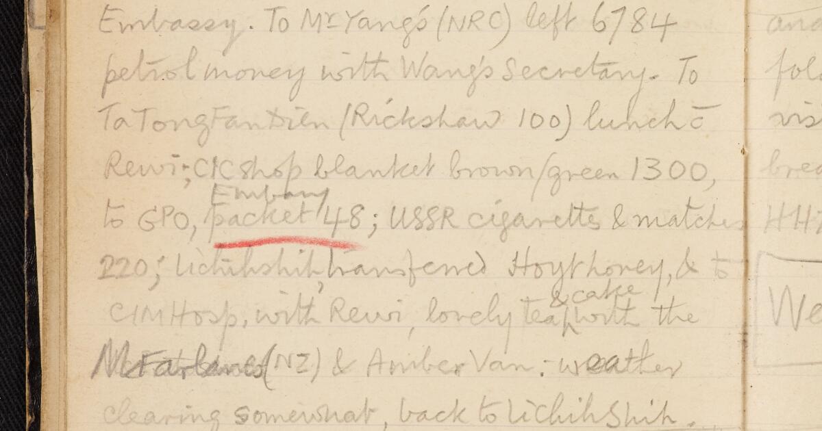 Joseph Needham : Joseph Needham's journal of his tour in North-West ...