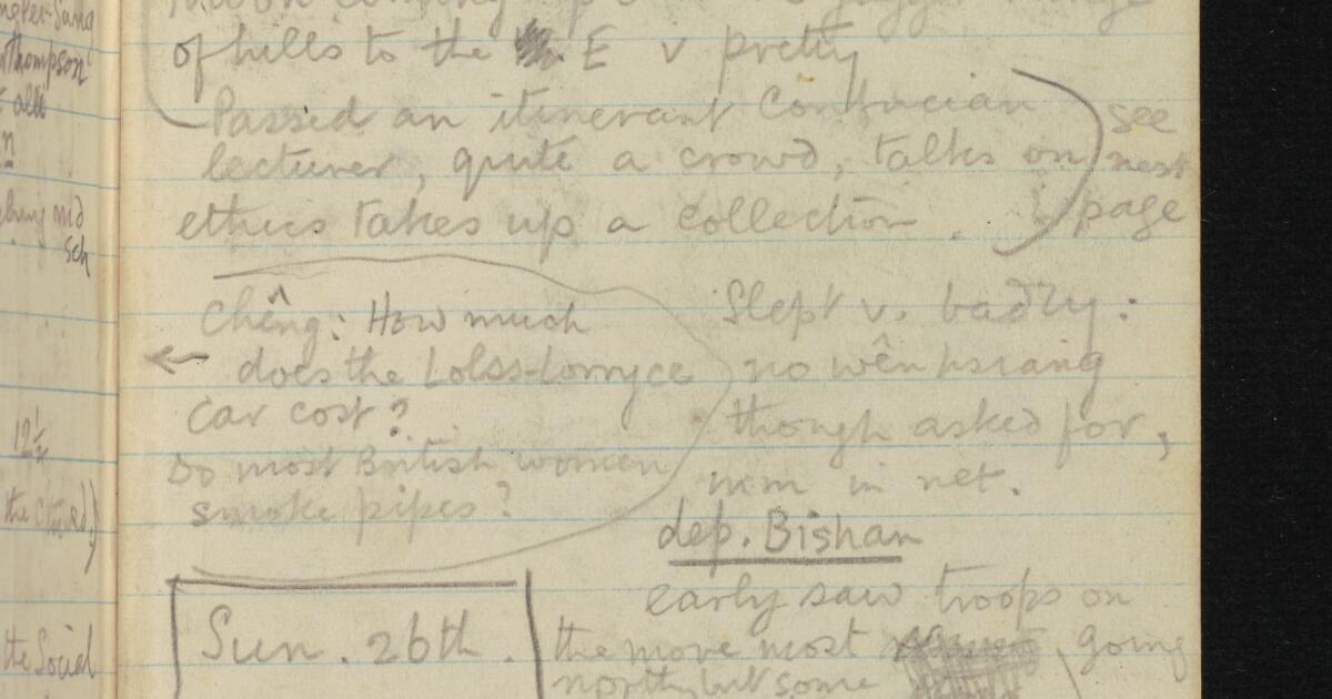 Joseph Needham : Joseph Needham's journal of his tour in North China ...