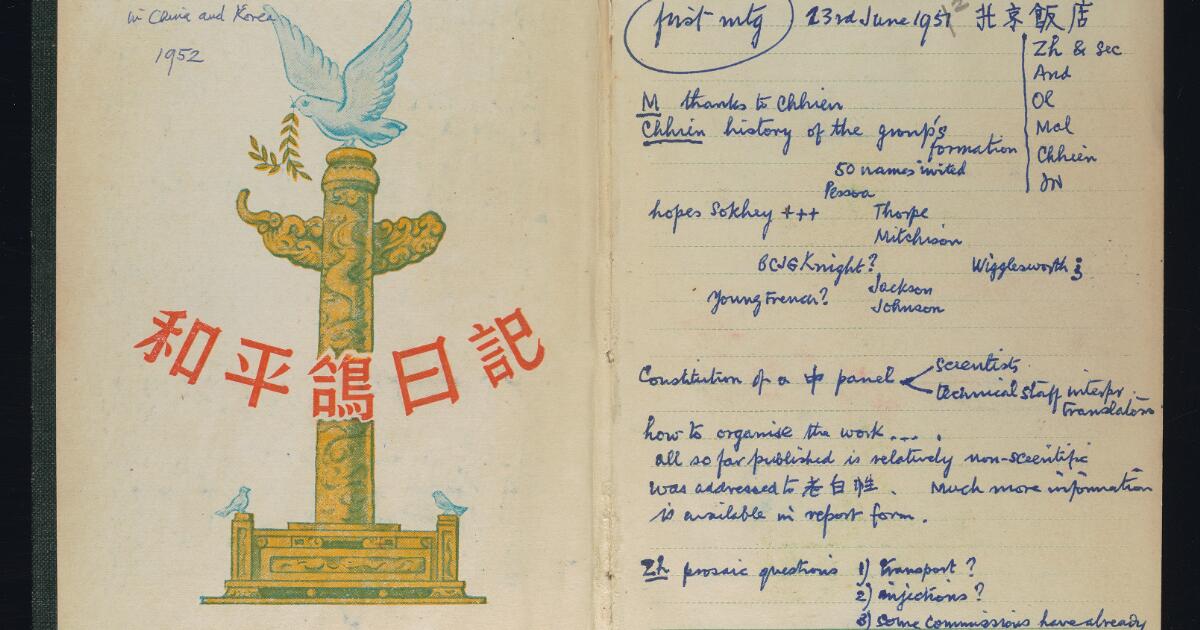 Joseph Needham : Joseph Needham's 'Notes on International Commission on ...