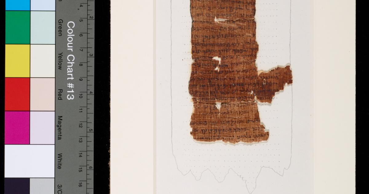 Hebrew Manuscripts : Nash Papyrus