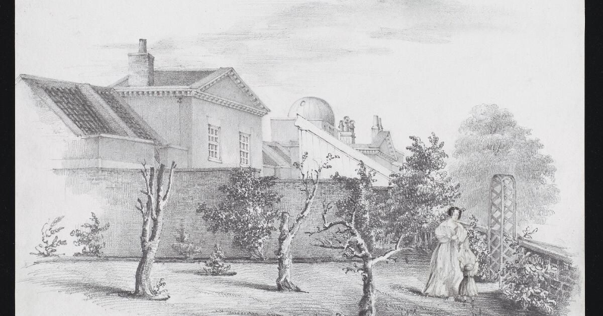 Royal Observatory Greenwich Drawings and Paintings : View of the Royal ...