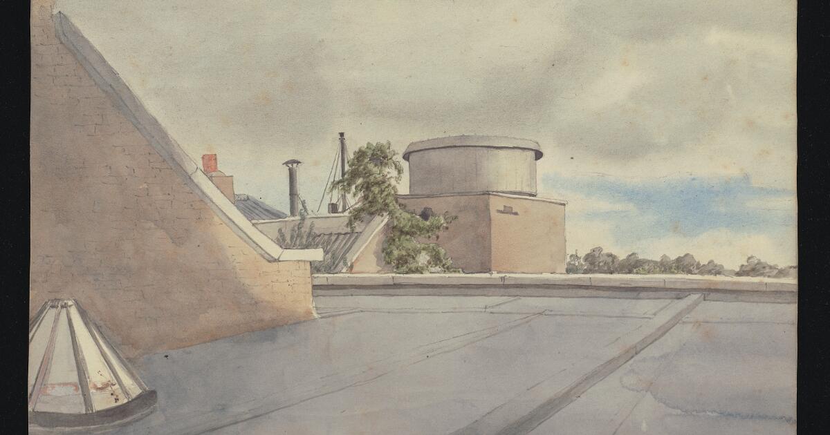 Royal Observatory Greenwich Drawings and Paintings : View from the ...