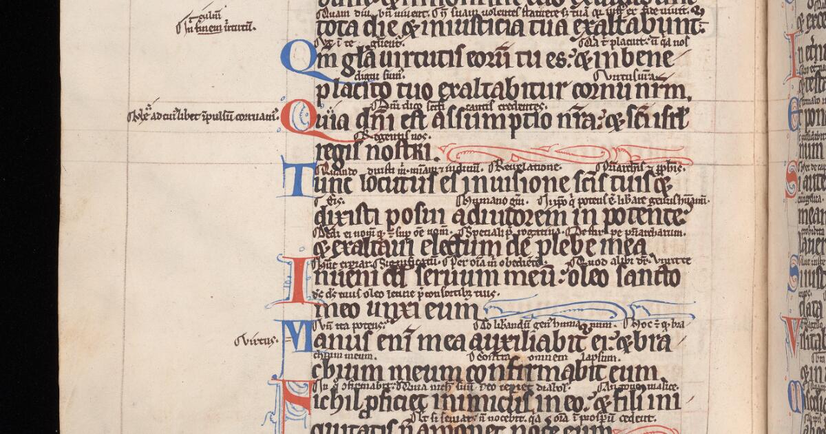 St John's College : Horae, Psalter, etc.