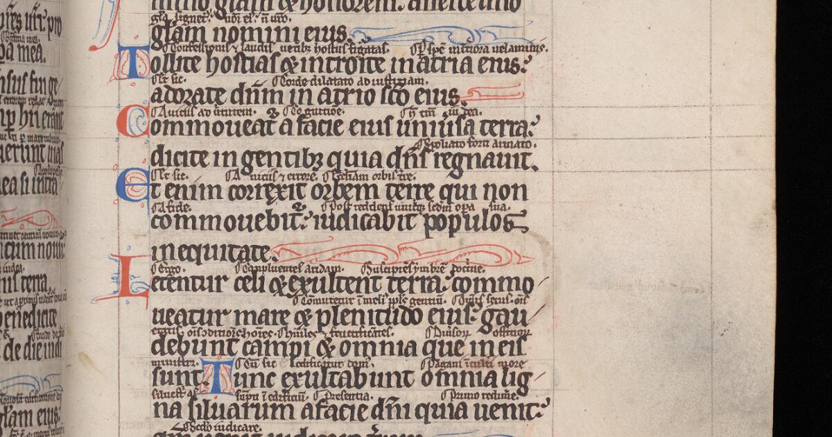 St John's College : Horae, Psalter, etc.