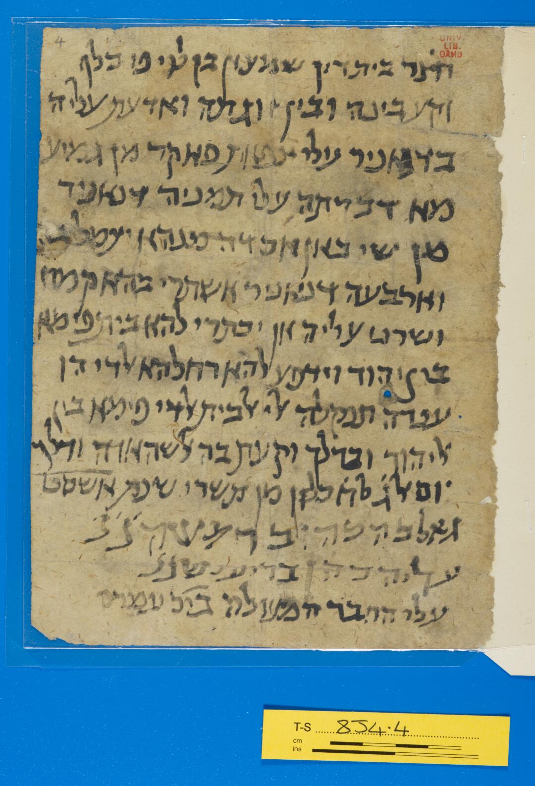 List or table: T-S 8J4.4