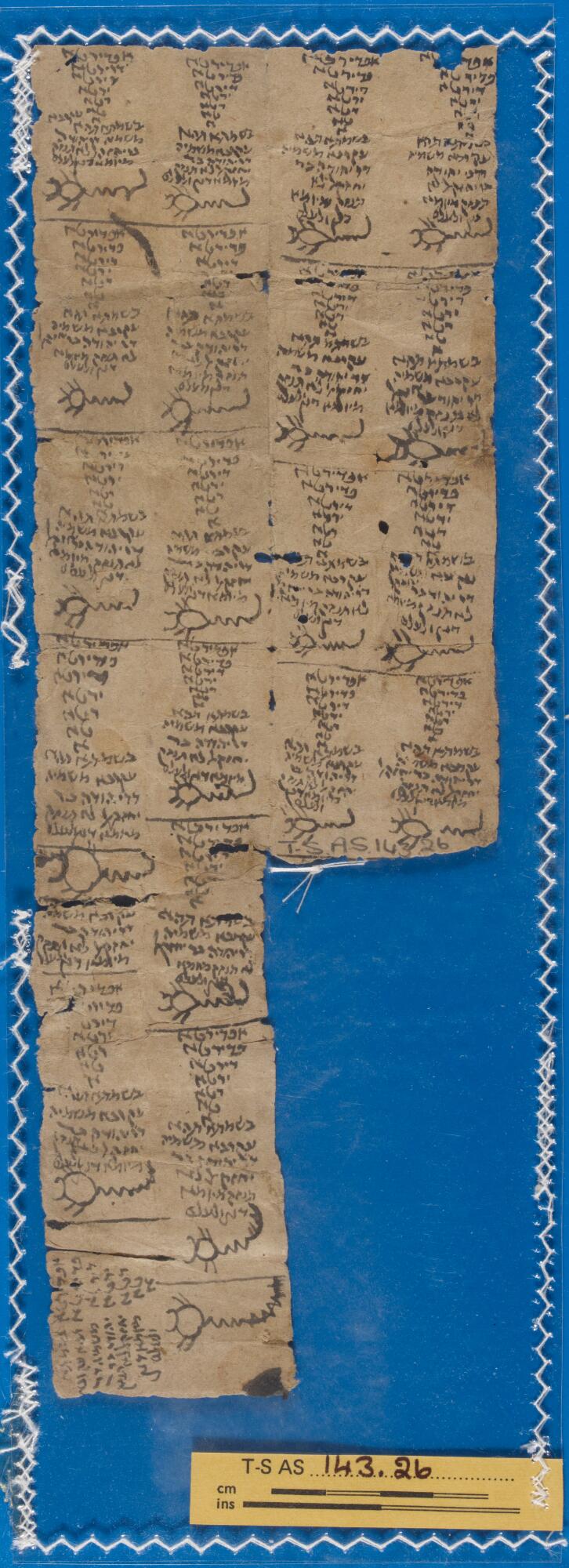 Paraliterary text: T-S AS 143.26 + ENA NS 73.12