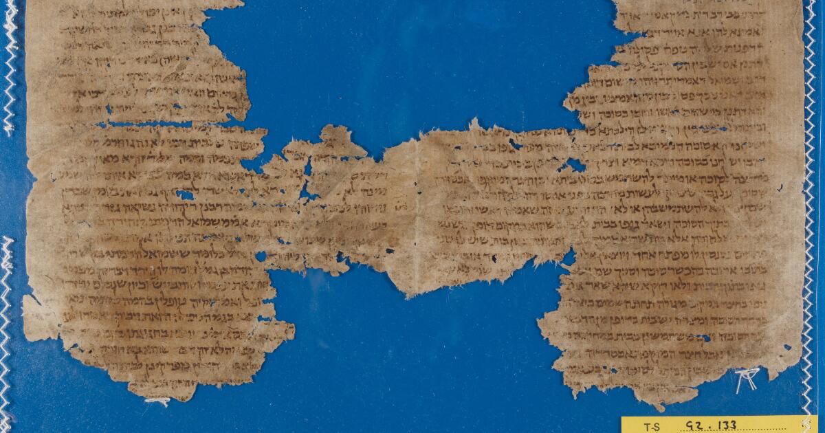 Cairo Genizah : Genizah fragment
