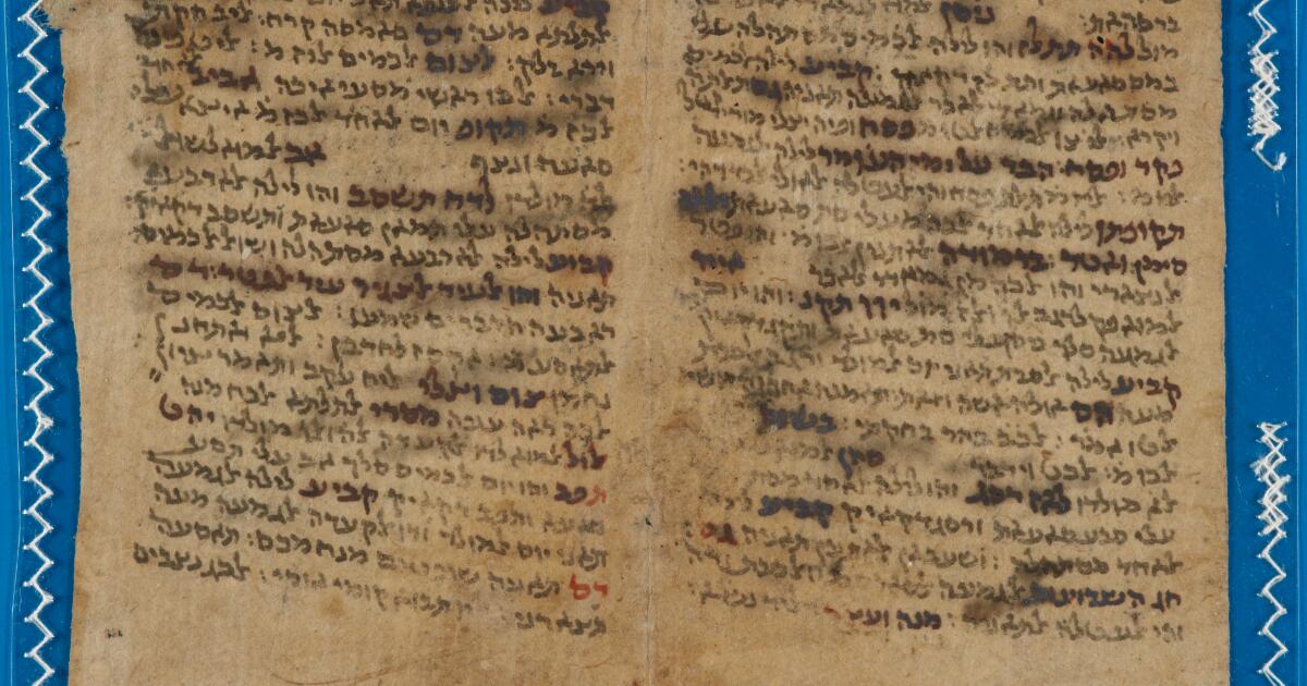 Cairo Genizah : Calendrical