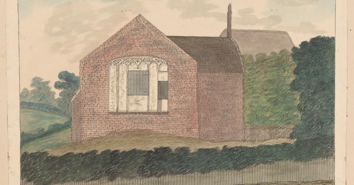 Relhan Collection : 126 Childerley Hall chapel. E view
