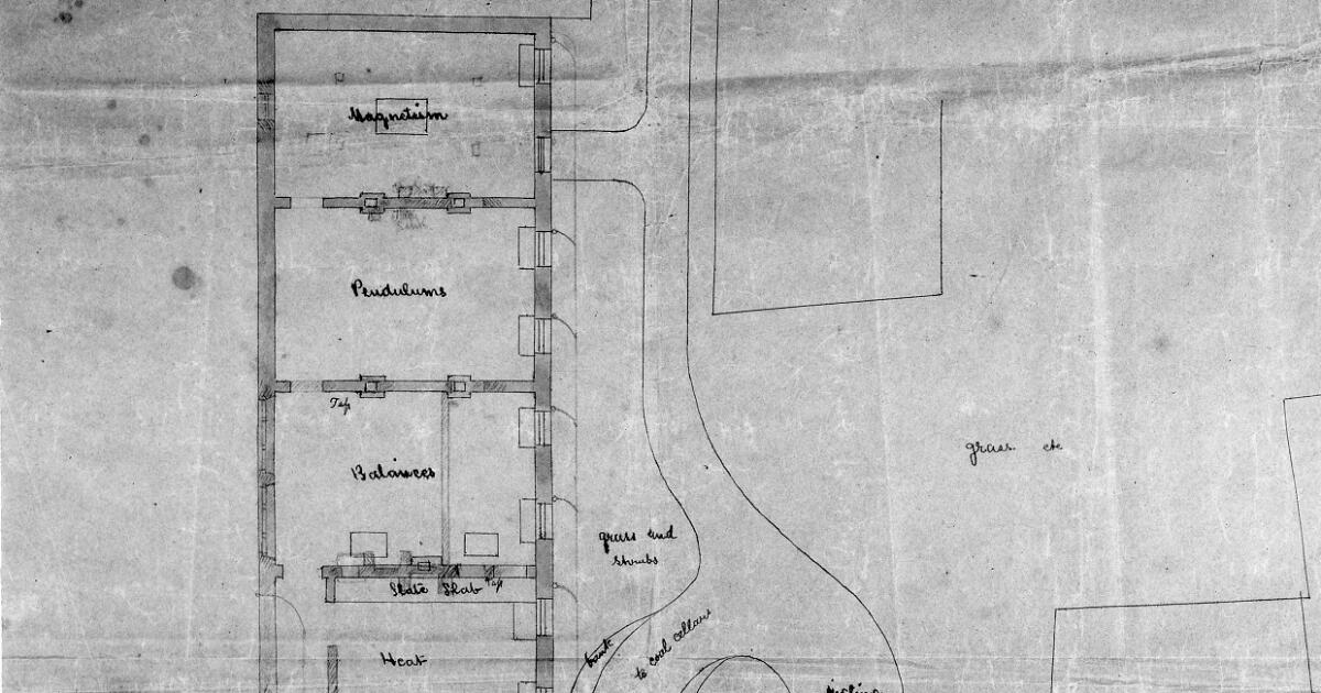 Cavendish Laboratory : Plans of the old Cavendish Building