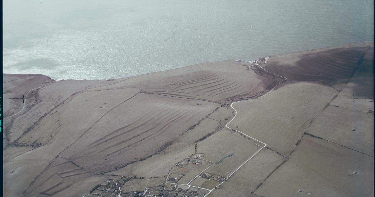 Landscape Histories from the Air : Lynchets, Worth Matravers, Dorset