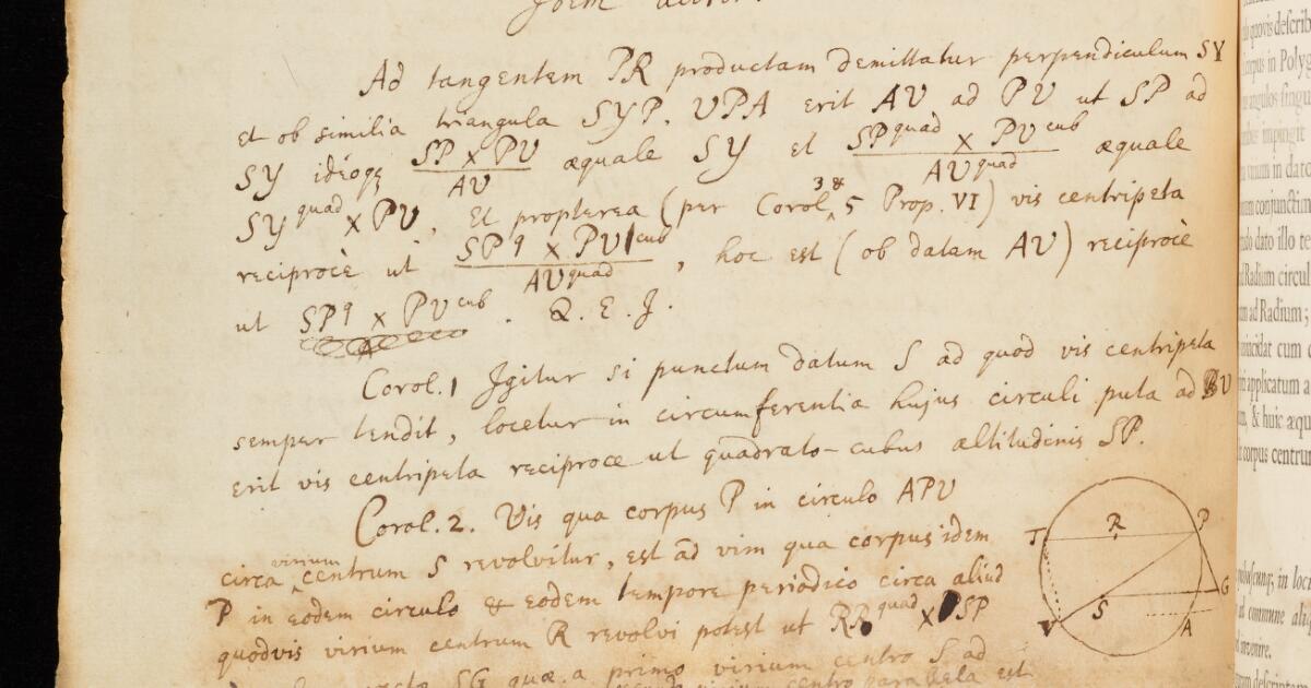 Newton Papers : Philosophiæ naturalis principia mathematica