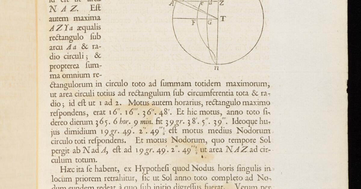 Newton Papers : Philosophiæ naturalis principia mathematica