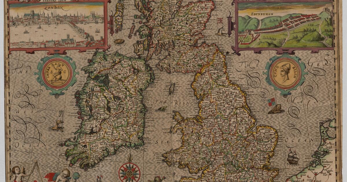 Maps : The theatre of the empire of Great Britaine: presenting an exact ...