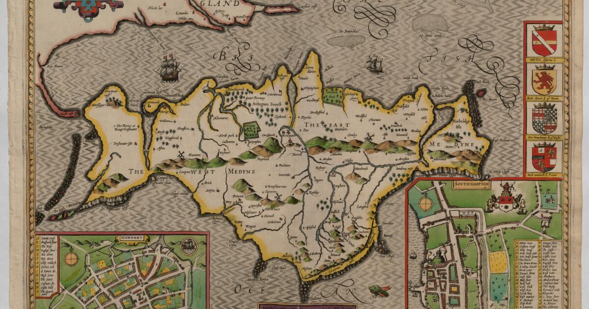 Maps : The theatre of the empire of Great Britaine: presenting an exact ...