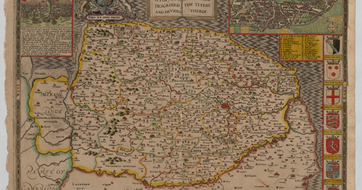 Maps : The theatre of the empire of Great Britaine: presenting an exact ...