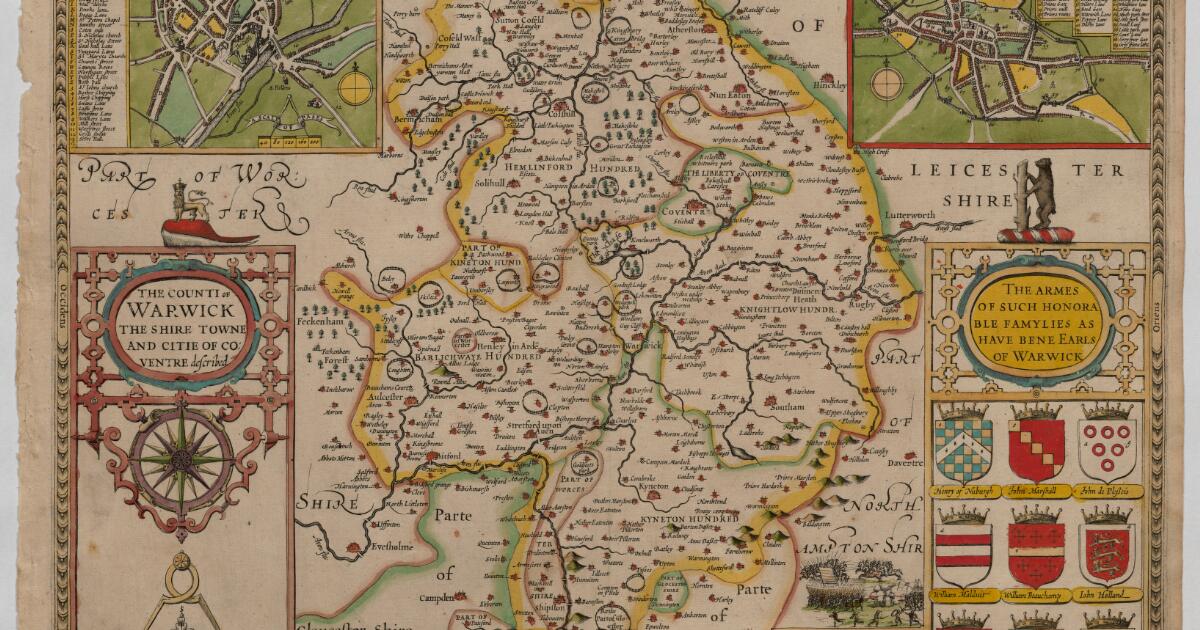 Maps : The theatre of the empire of Great Britaine: presenting an exact ...