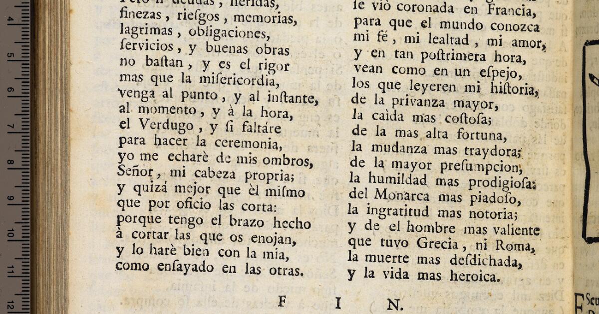 Spanish Chapbooks : Relacion El mariscal de Viron : primera parte.