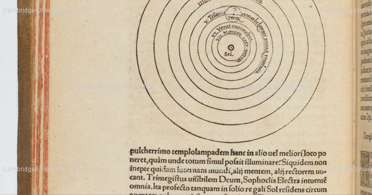 Astronomical Images : Copernican world system, first edition