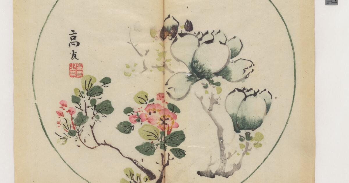 Chinese Works : Shi zhu zhai shu hua pu