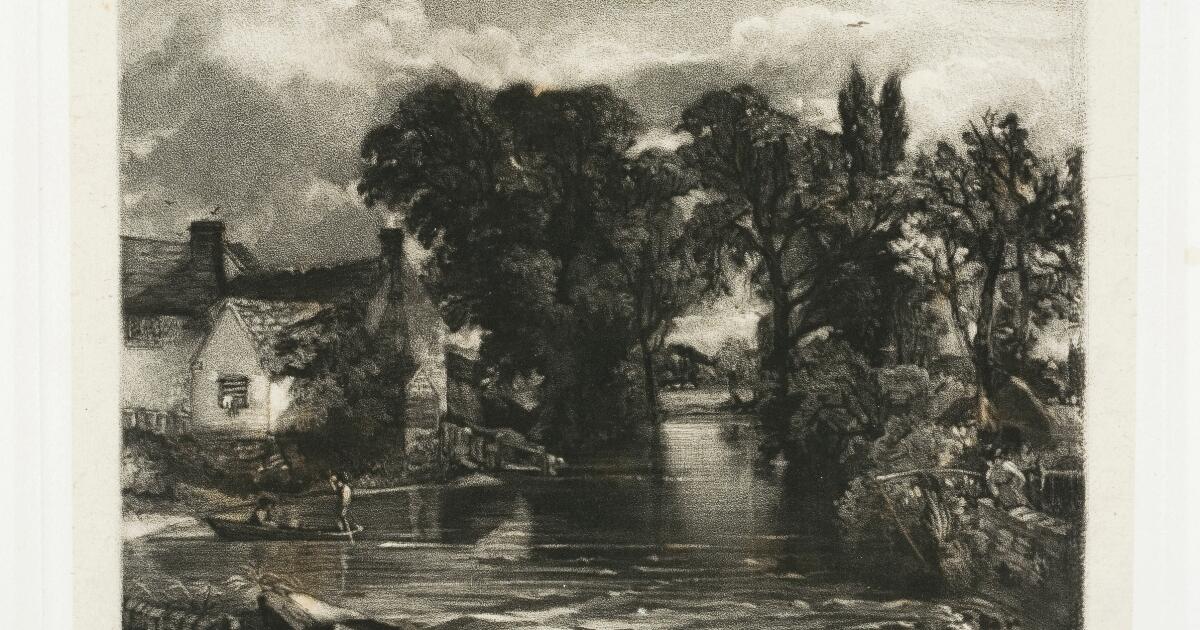 Walking with Constable : Mill Stream