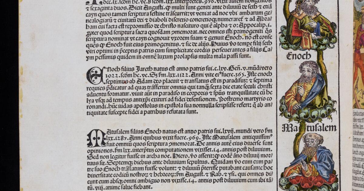 Treasures of the Library : Nuremberg Chronicle