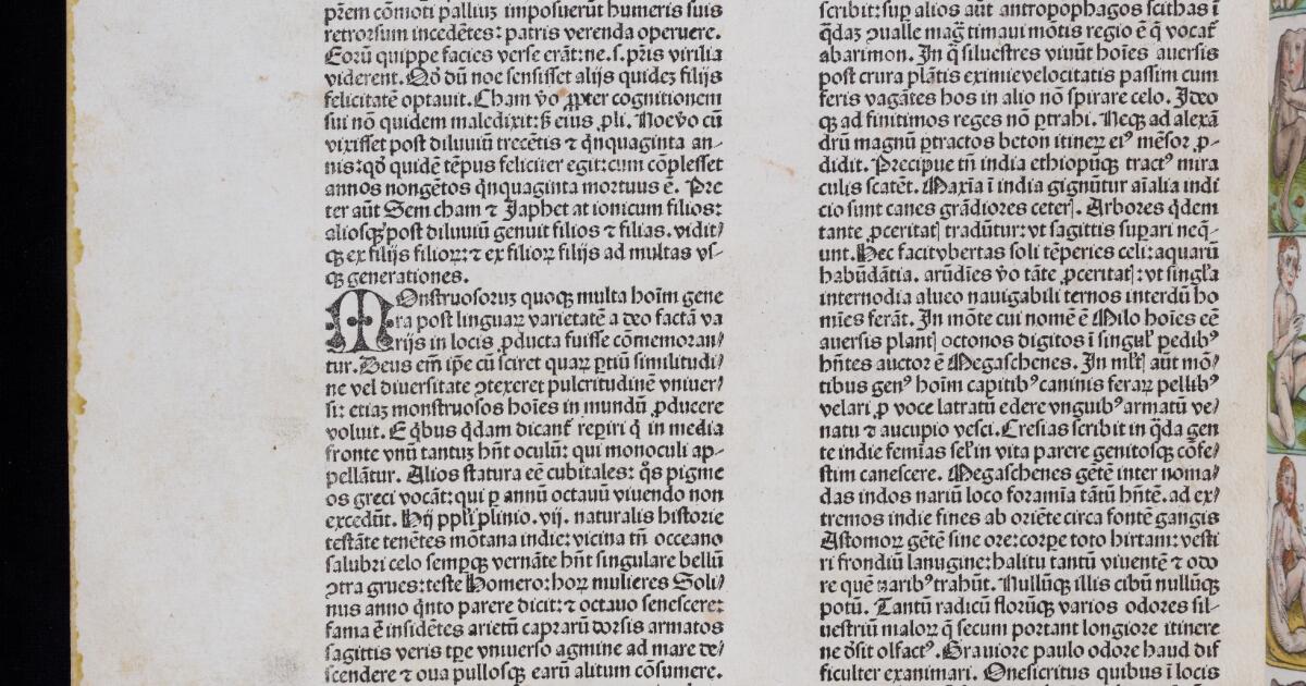 Treasures of the Library : Nuremberg Chronicle