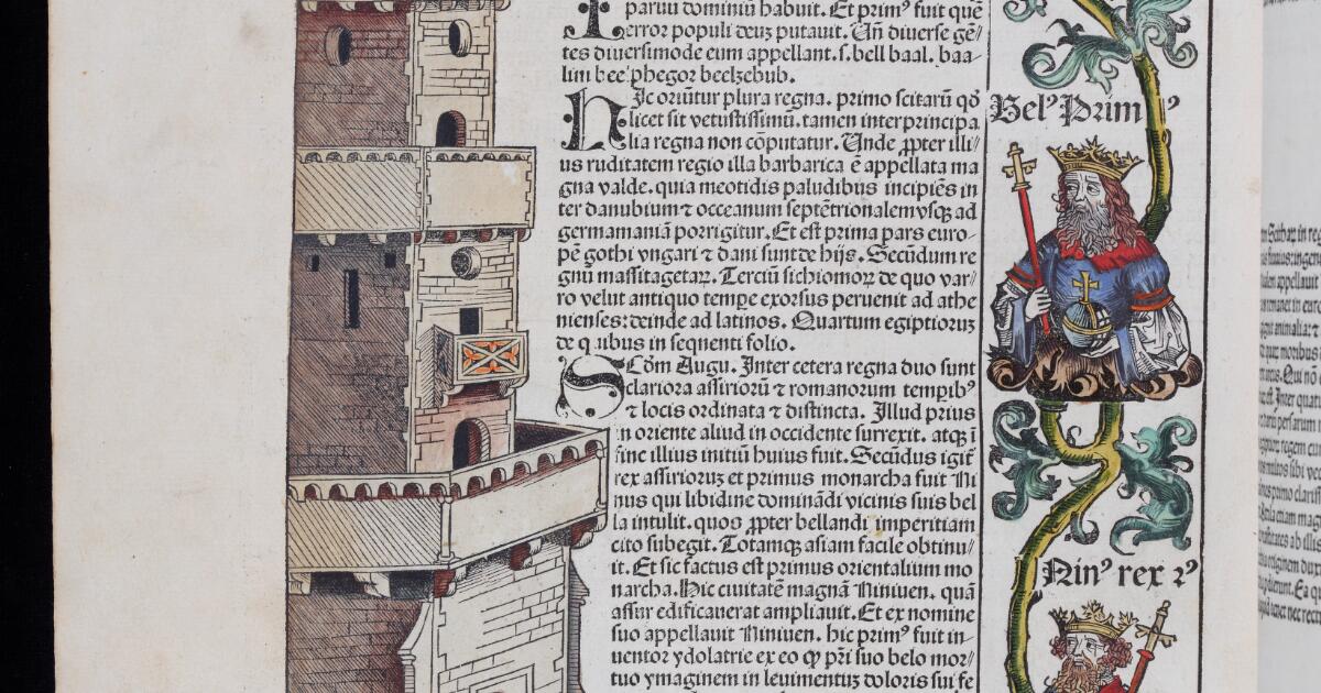 Treasures of the Library : Nuremberg Chronicle