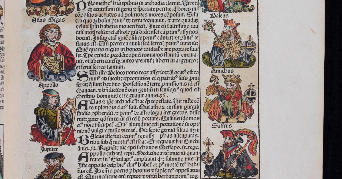 Treasures of the Library : Nuremberg Chronicle