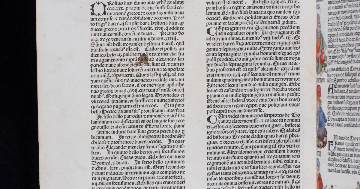 Treasures of the Library : Nuremberg Chronicle