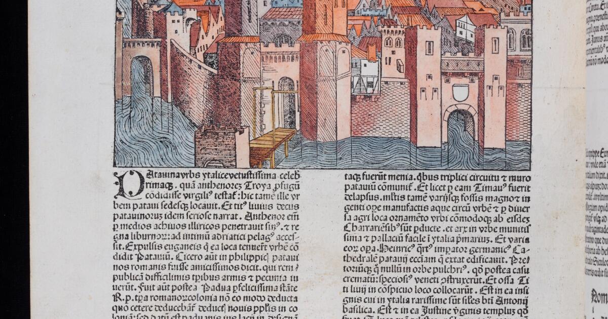 Treasures of the Library : Nuremberg Chronicle
