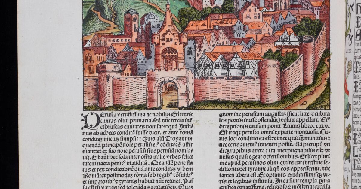 Treasures of the Library : Nuremberg Chronicle