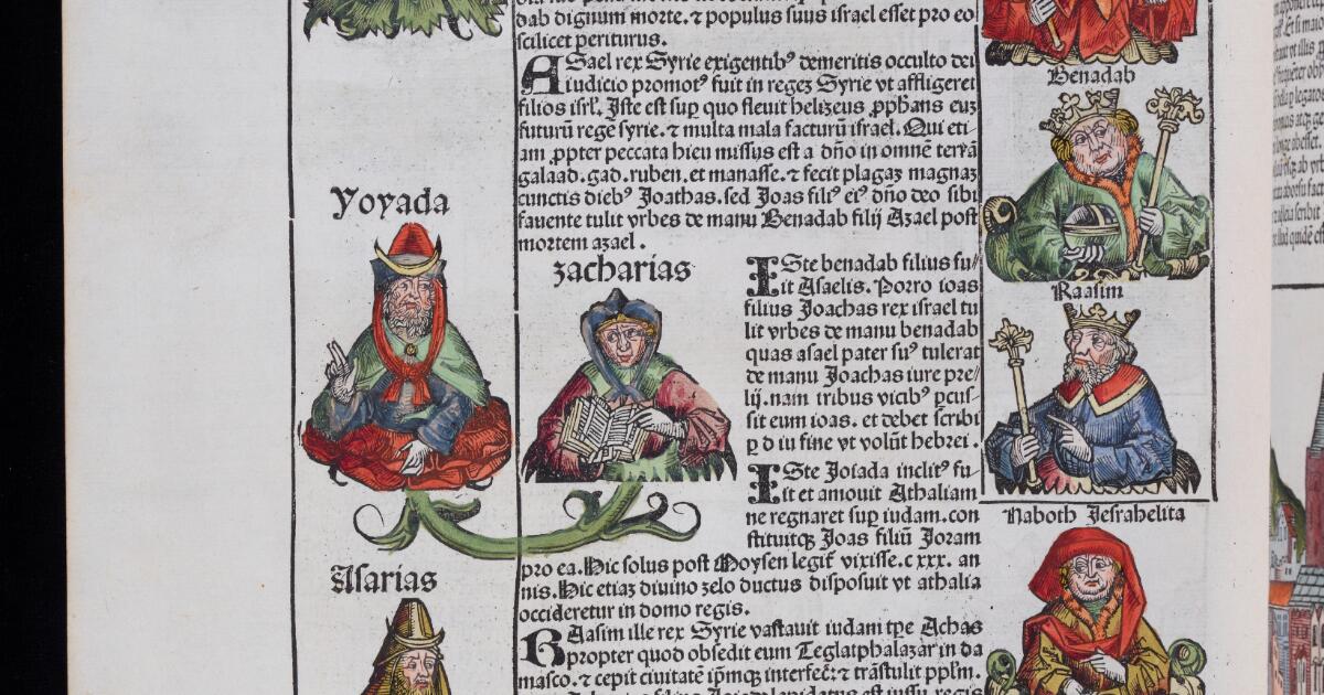 Treasures of the Library : Nuremberg Chronicle