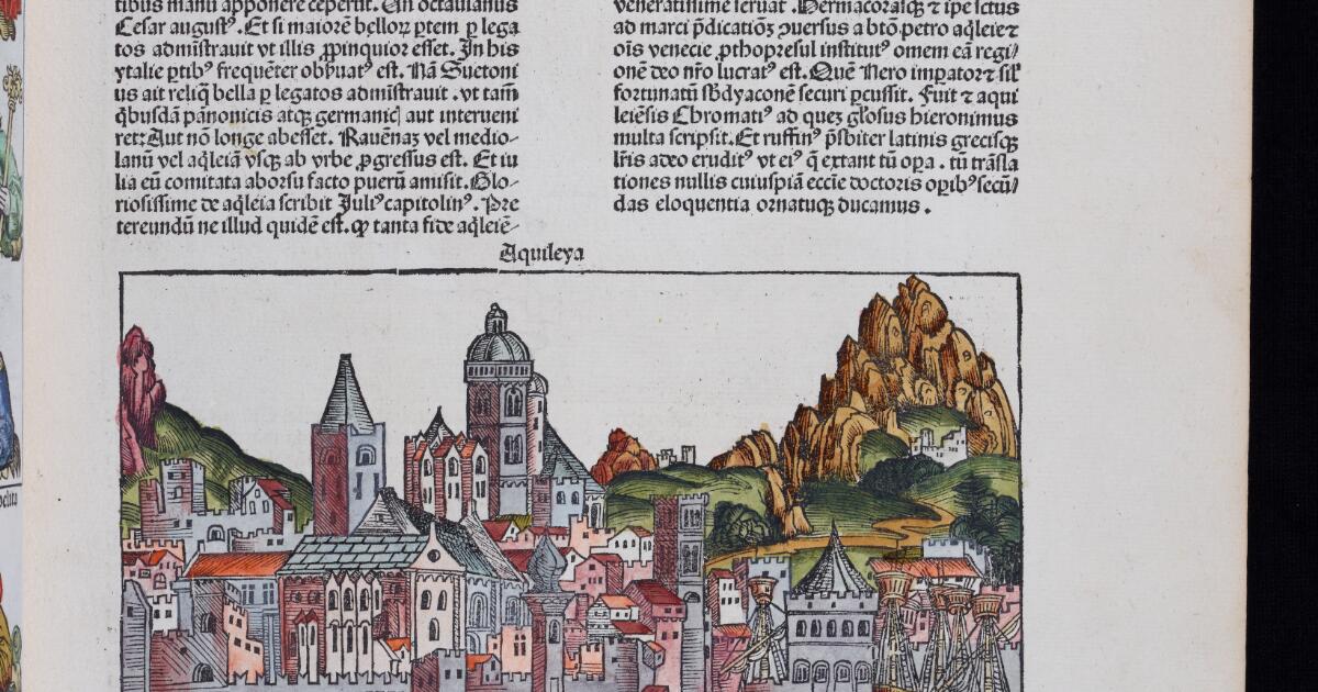 Treasures of the Library : Nuremberg Chronicle