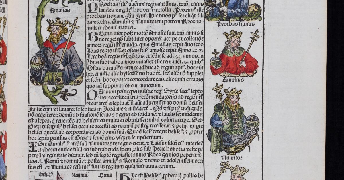 Treasures of the Library : Nuremberg Chronicle