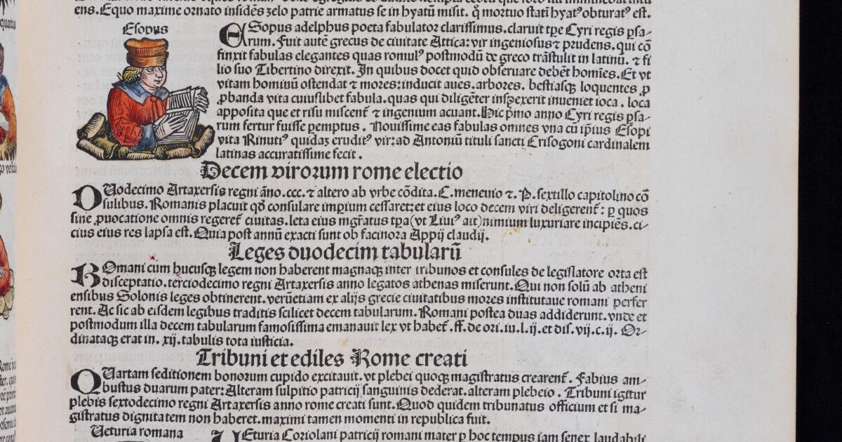 Treasures of the Library : Nuremberg Chronicle