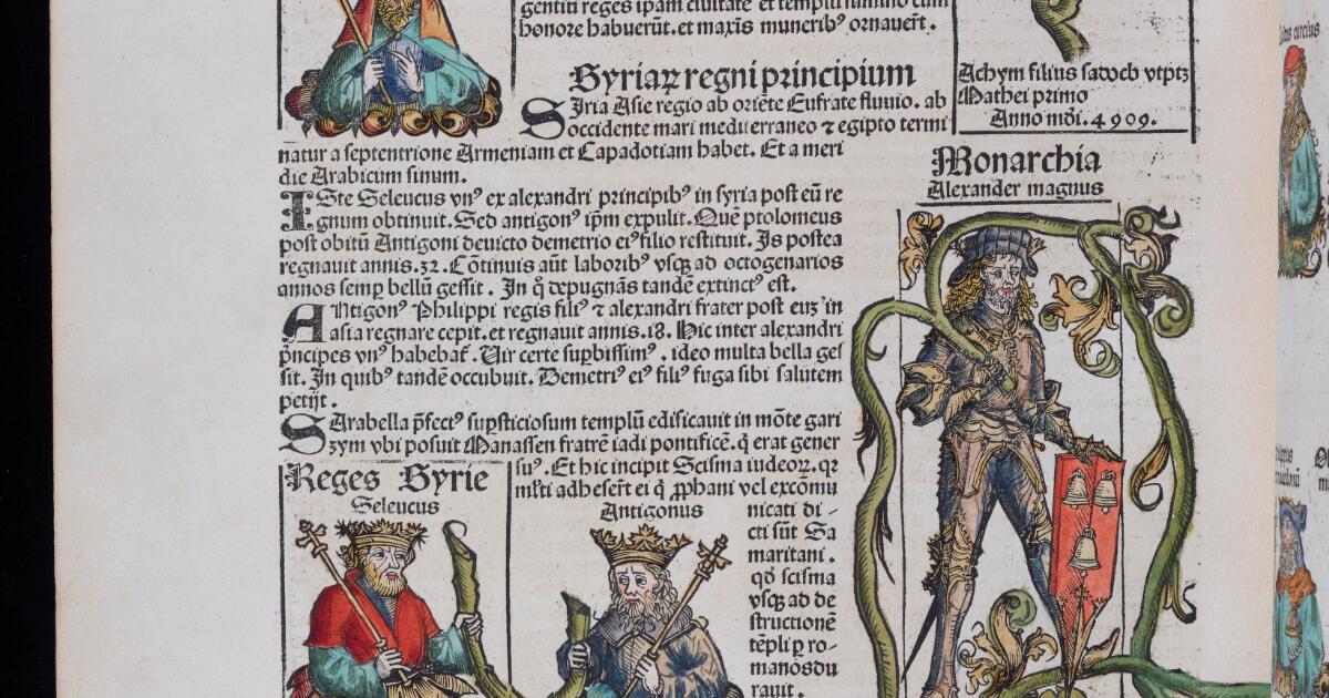 Treasures of the Library : Nuremberg Chronicle