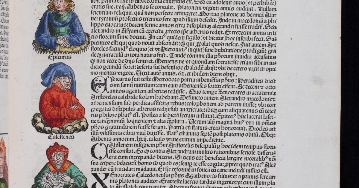 Treasures of the Library : Nuremberg Chronicle