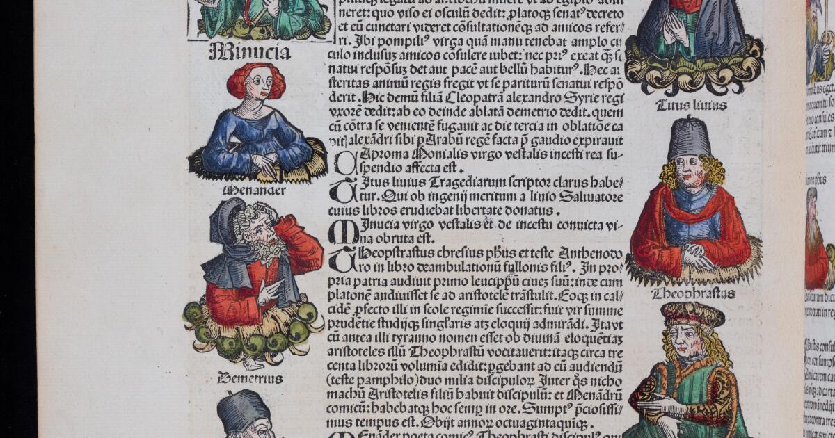 Treasures of the Library : Nuremberg Chronicle