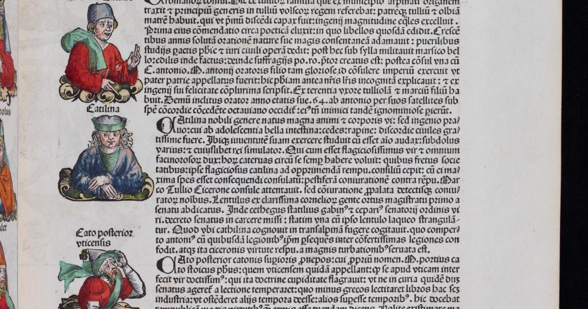 Treasures of the Library : Nuremberg Chronicle