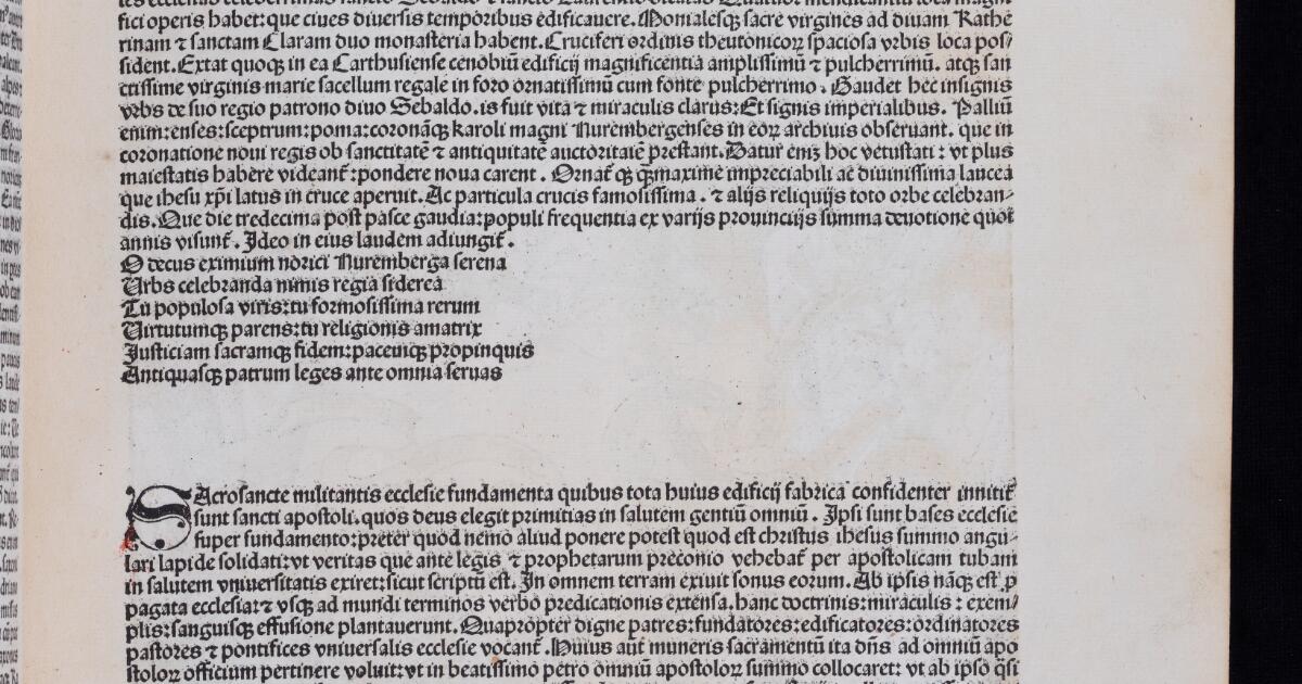 Treasures of the Library : Nuremberg Chronicle
