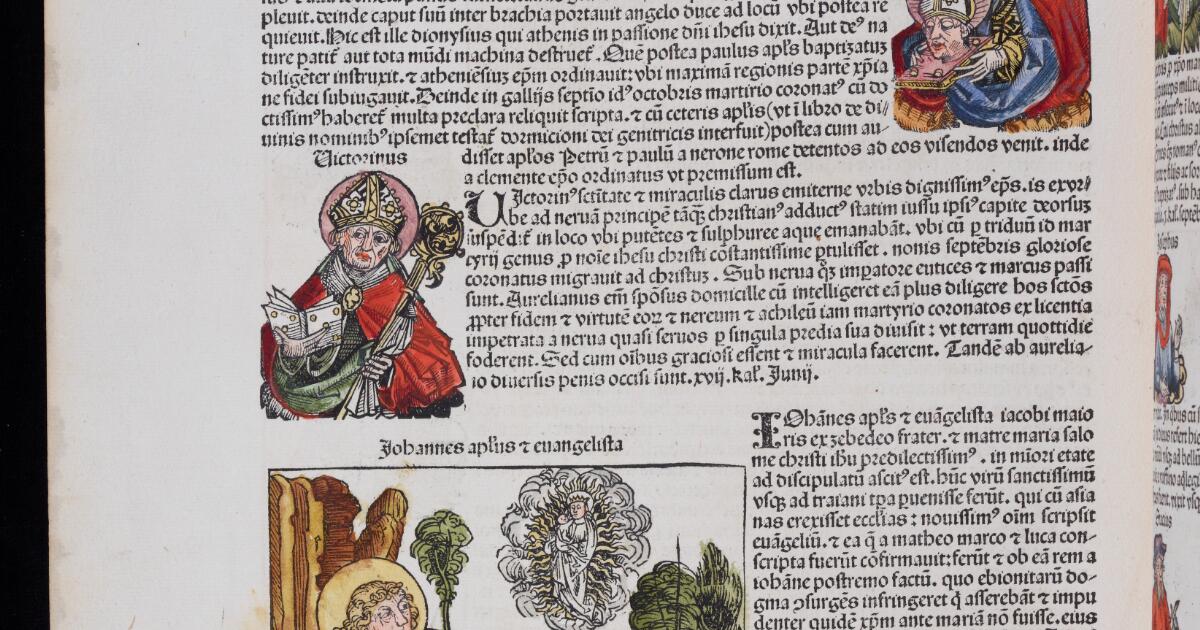 Treasures of the Library : Nuremberg Chronicle