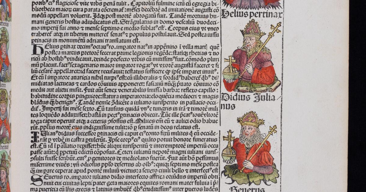 Treasures of the Library : Nuremberg Chronicle
