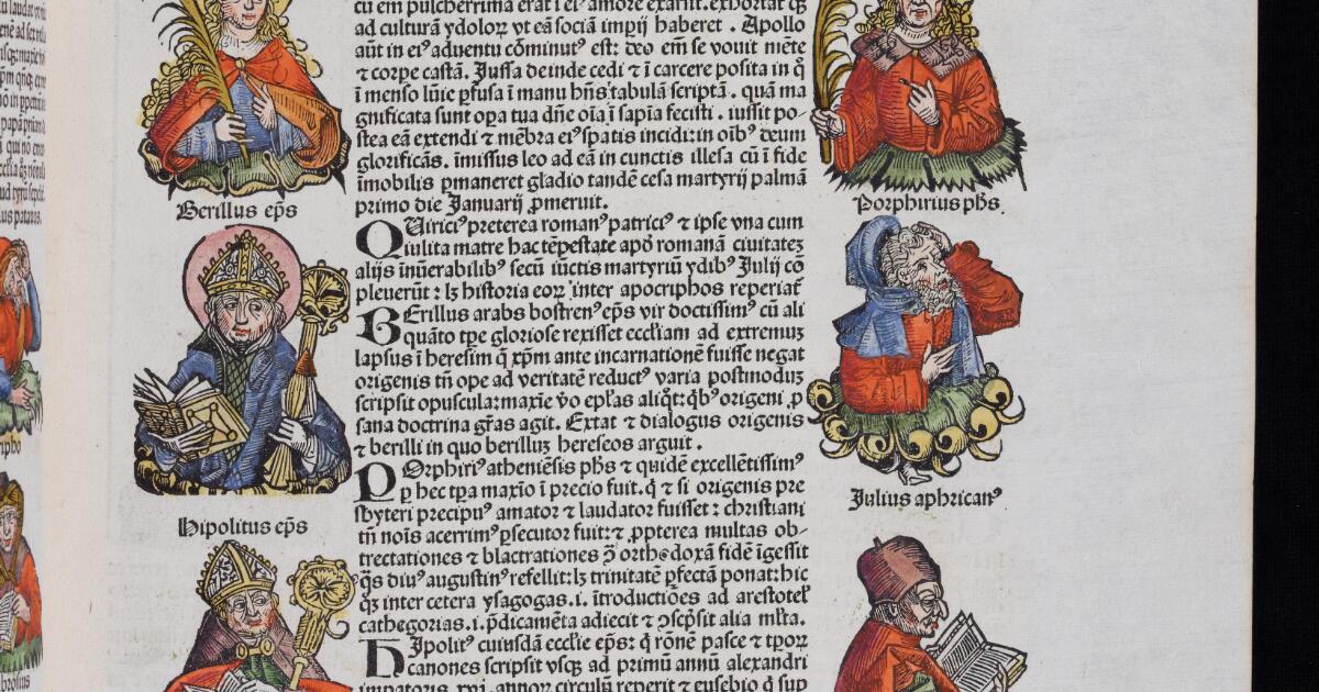 Treasures of the Library : Nuremberg Chronicle