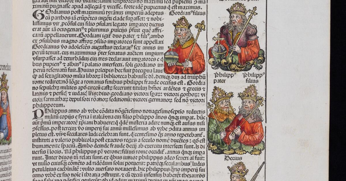 Treasures of the Library : Nuremberg Chronicle