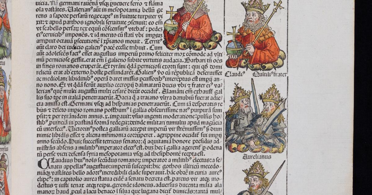 Treasures of the Library : Nuremberg Chronicle