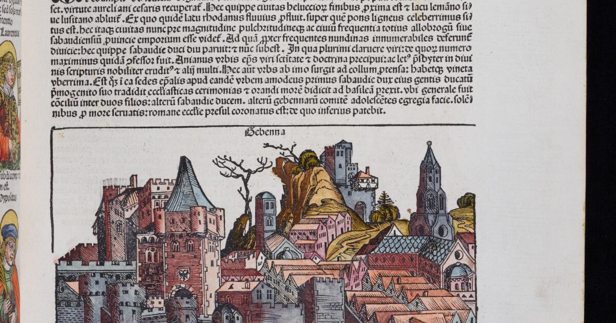Treasures of the Library : Nuremberg Chronicle
