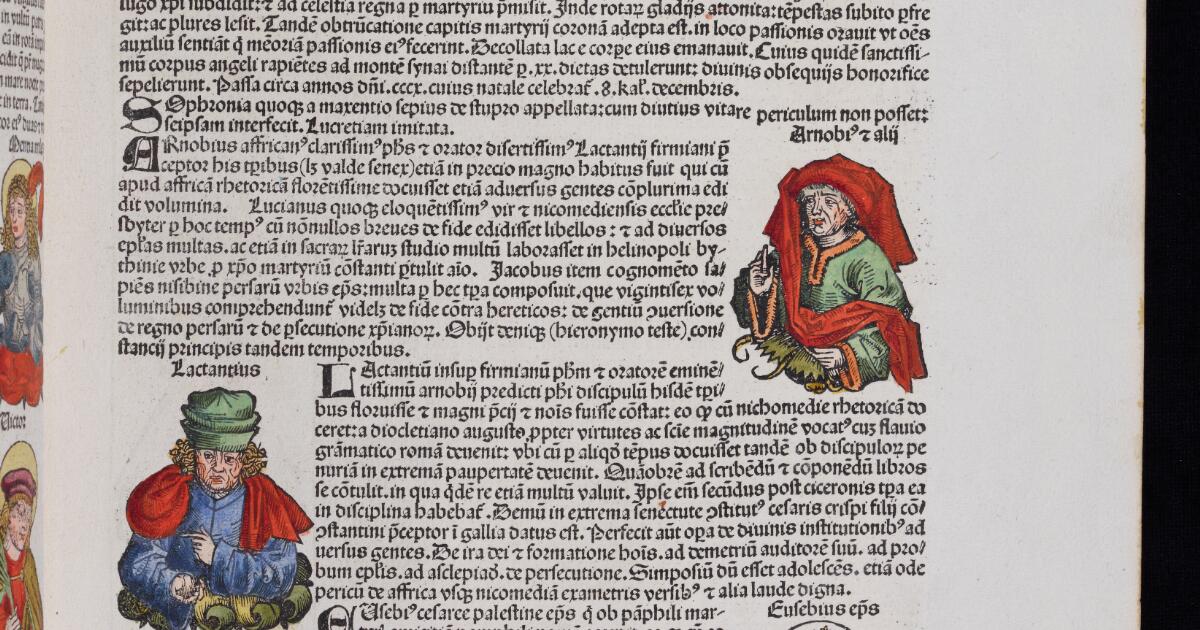Treasures of the Library : Nuremberg Chronicle