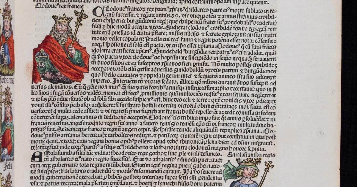 Treasures of the Library : Nuremberg Chronicle